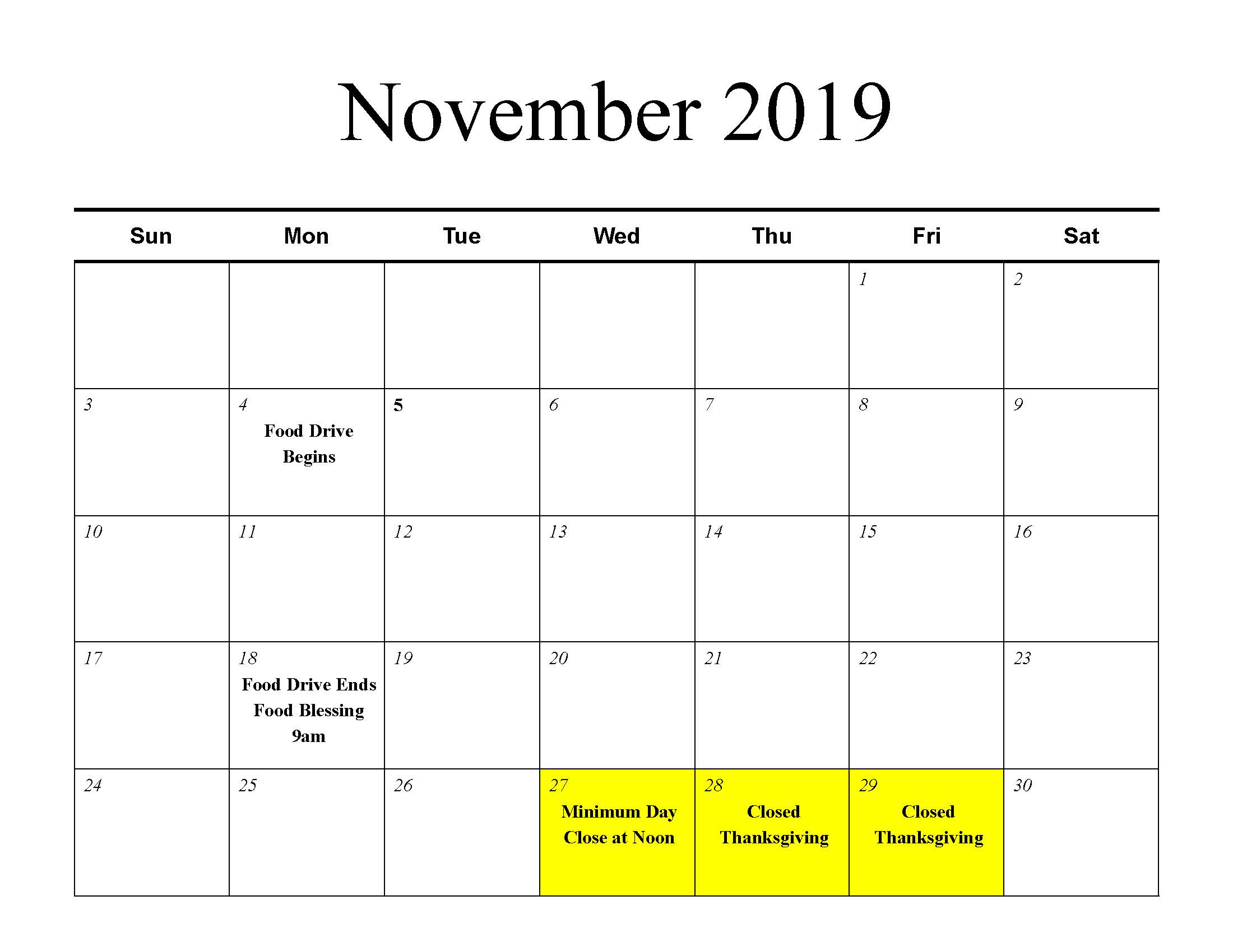 School Calendar Template 2020 20 Calendar Template Printable ...